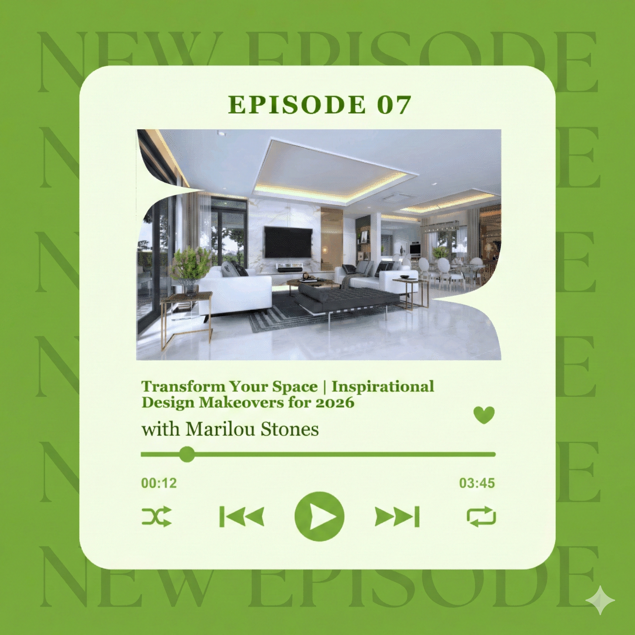 Ep 7: Inspirational Design Makeovers 2026 | Stones Design